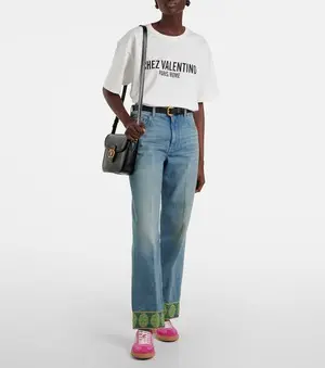 Valentino Garavani Upvillage Suede Sneakers - Pink