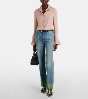 Valentino Garavani Rockstud Classic 60 Leather Sandals - Blue
