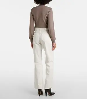 7 For All Mankind Tess Straight-leg Pants