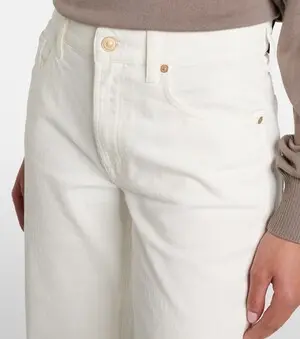 7 For All Mankind Tess Straight-leg Pants