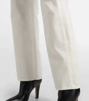7 For All Mankind Tess Straight-leg Pants