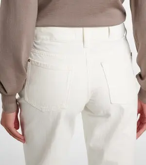 7 For All Mankind Tess Straight-leg Pants