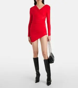 Balenciaga Ruched Mini Dress
