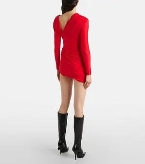 Balenciaga Ruched Mini Dress