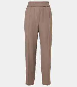 Brunello Cucinelli Mid-rise Straight Pants