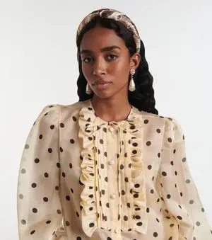 Valentino Garavani Jacquard Lamé Headband