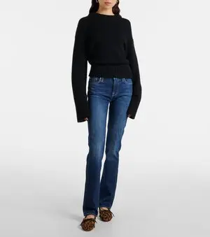 7 For All Mankind Kimmie High-rise Straight Jeans