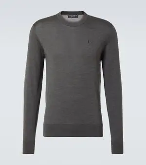 Dolce & Gabbana Logo Silk Sweater