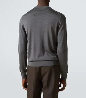 Dolce & Gabbana Logo Silk Sweater
