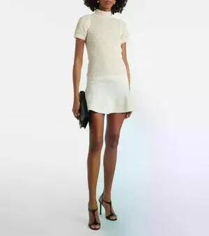 TOM FORD Knitted Cotton Minidress