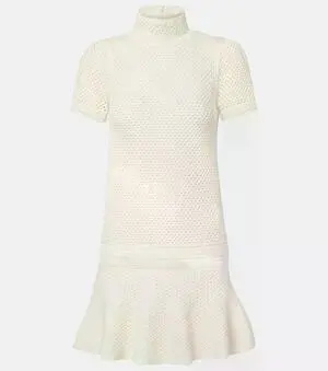TOM FORD Knitted Cotton Minidress