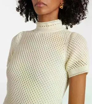 TOM FORD Knitted Cotton Minidress
