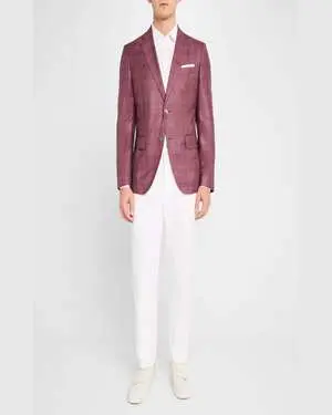 BOSS Hutson Plaid Sport Coat