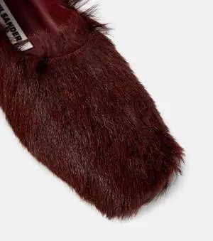 JIL SANDER Calf Hair Flats