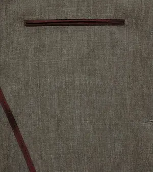 Rubinacci Linen Blazer - Green