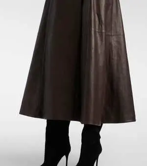 Alaïa Leather Coat