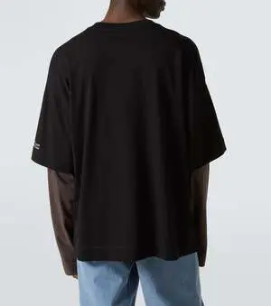 Dries Van Noten Logo Cotton Jersey T-shirt