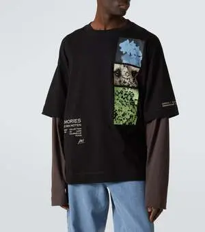 Dries Van Noten Logo Cotton Jersey T-shirt