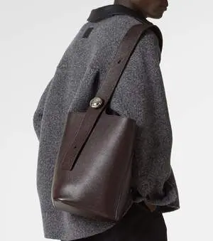 Loewe Large Leather Bucket Bag