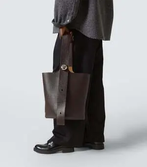Loewe Large Leather Bucket Bag