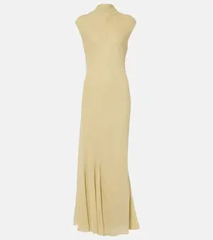 Tove Erin Silk Chiffon Maxi Dress