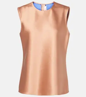Carolina Herrera Satin Top
