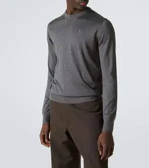 Dolce & Gabbana Logo Silk Sweater