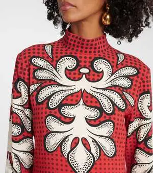 La DoubleJ Halle Printed Midi Dress - Multicoloured