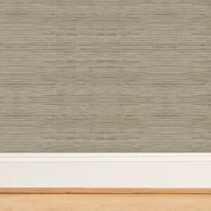 Spoonflower Natural Tan Taupe Beach Custom Pre-pasted Wallpaper