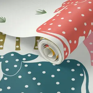 Farmhouse style pre-pasted wallpaper