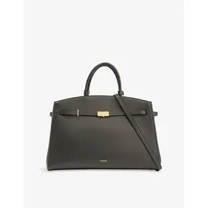 DEMELLIER The Hudson Leather Tote Bag - Black