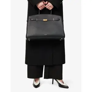 DEMELLIER The Hudson Leather Tote Bag - Black