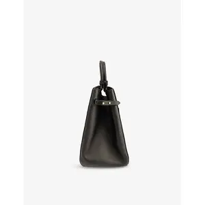 DEMELLIER The Hudson Leather Tote Bag - Black
