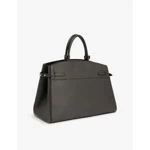 DEMELLIER The Hudson Leather Tote Bag - Black