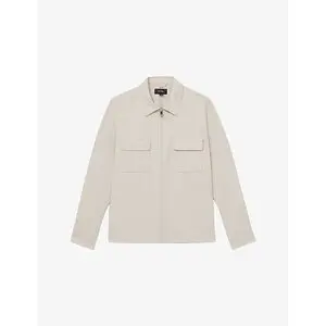 Reiss Single Breasted Overshirts For Men