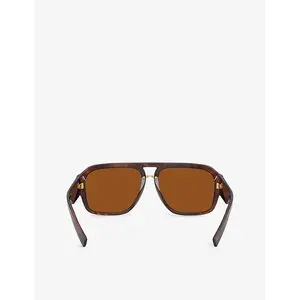 Dolce & Gabbana Dg4403 Pilot Sunglasses - Red