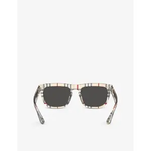 Burberry Rectangle Frame Sunglasses - Grey