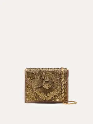 Oscar De La Renta Textured Cross Body Bags
