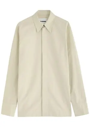 JIL SANDER-Cotton-poplin Shirt