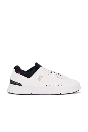 On The Roger Advantage Sneakers - White & Midnight