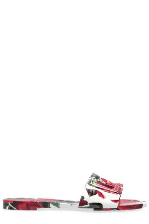 Dolce & Gabbana Dolce & Gabbana Floral Printed Slides Multi