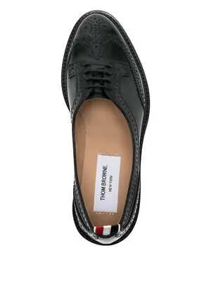 Thom Browne Low Throat Wingtip Derby Shoes
