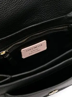 COCCINELLE Leather Cross Body Bag - Black
