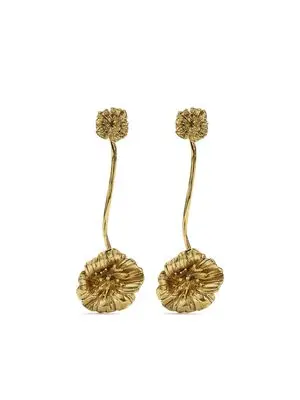 GOOSSENS Fleur De Pavot Pendant Earrings