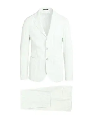 Emporio Armani Suit Size Cotton, Viscose, Linen, Silk