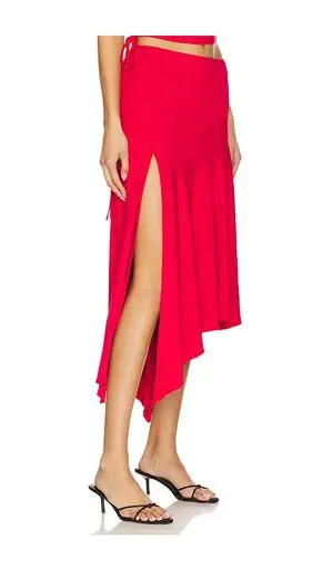Superdown Jaqualina Midi Skirt - Red