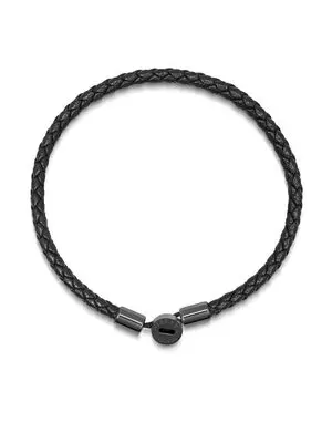 NIALAYA JEWELRY Braided Cord Bracelet - Black