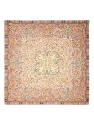 Etro Paisley-print Scarf - Neutrals