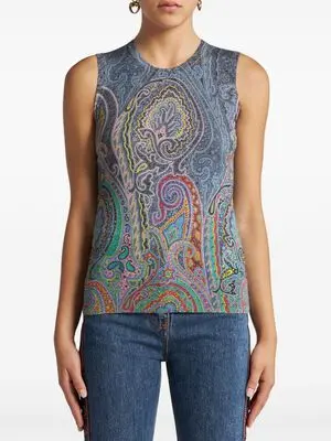 Etro Paisley-print Top