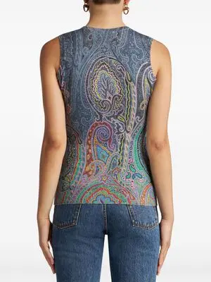 Etro Paisley-print Top